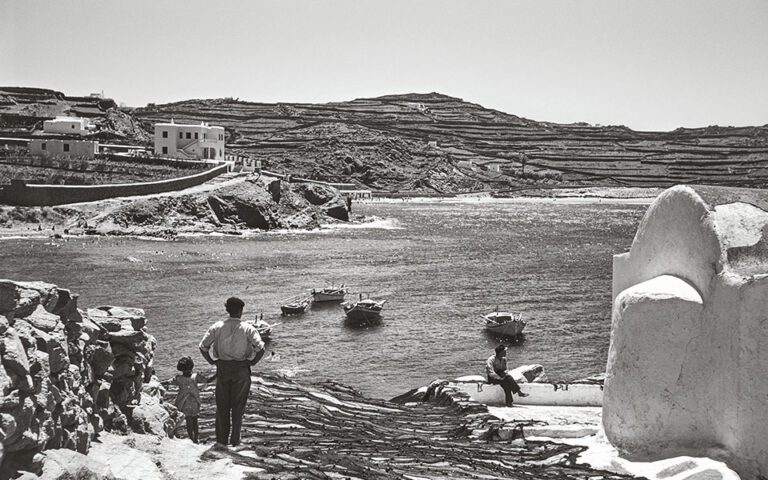 Robert Mc Cabe, Μύκονος 1955-1957 - Mykonos Locals