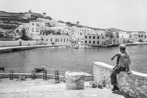 Robert Mc Cabe, Μύκονος 1955-1957 - Mykonos Locals